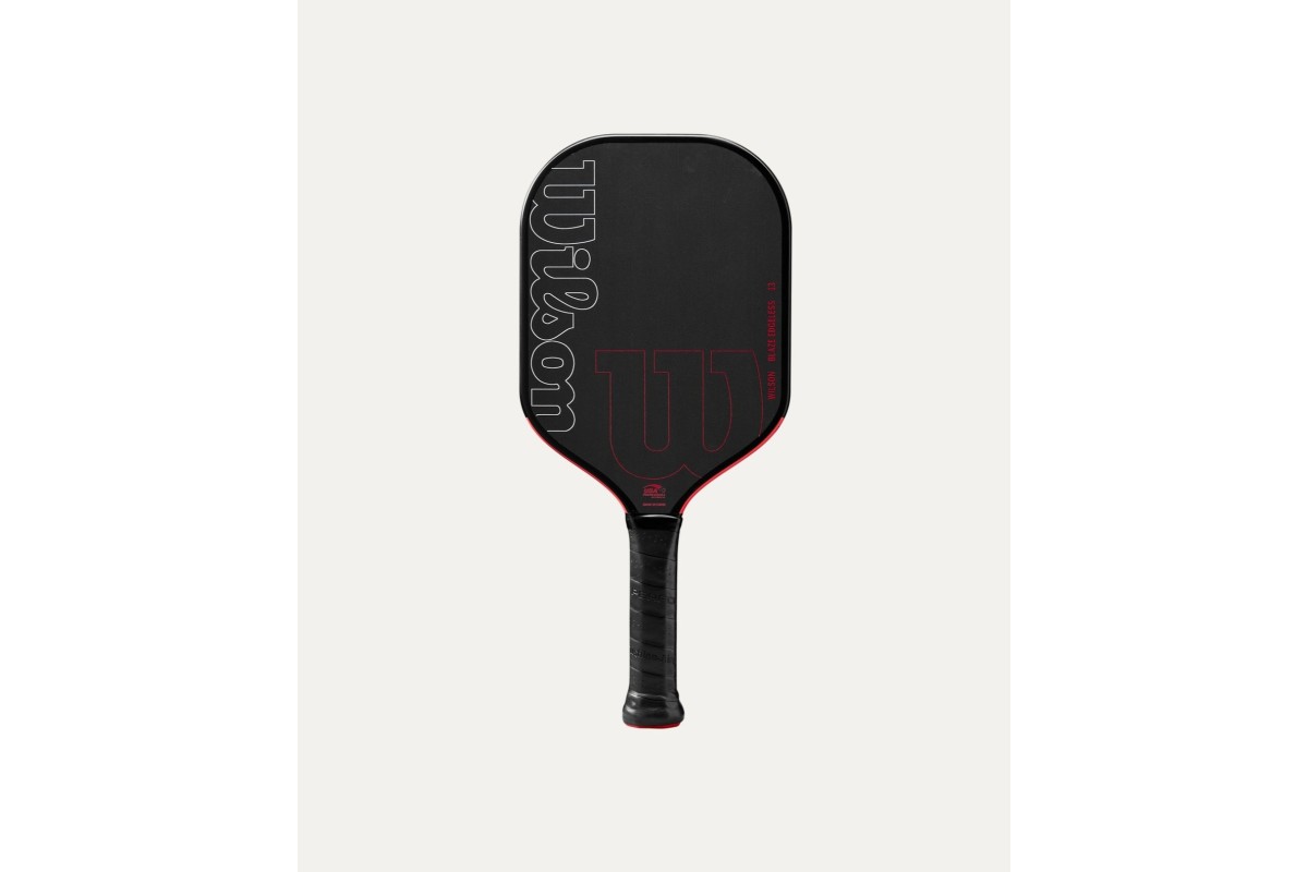 Wilson Blaze Edgeless 13 Pickleball Paddle A raw hybrid faced, edgeless ...
